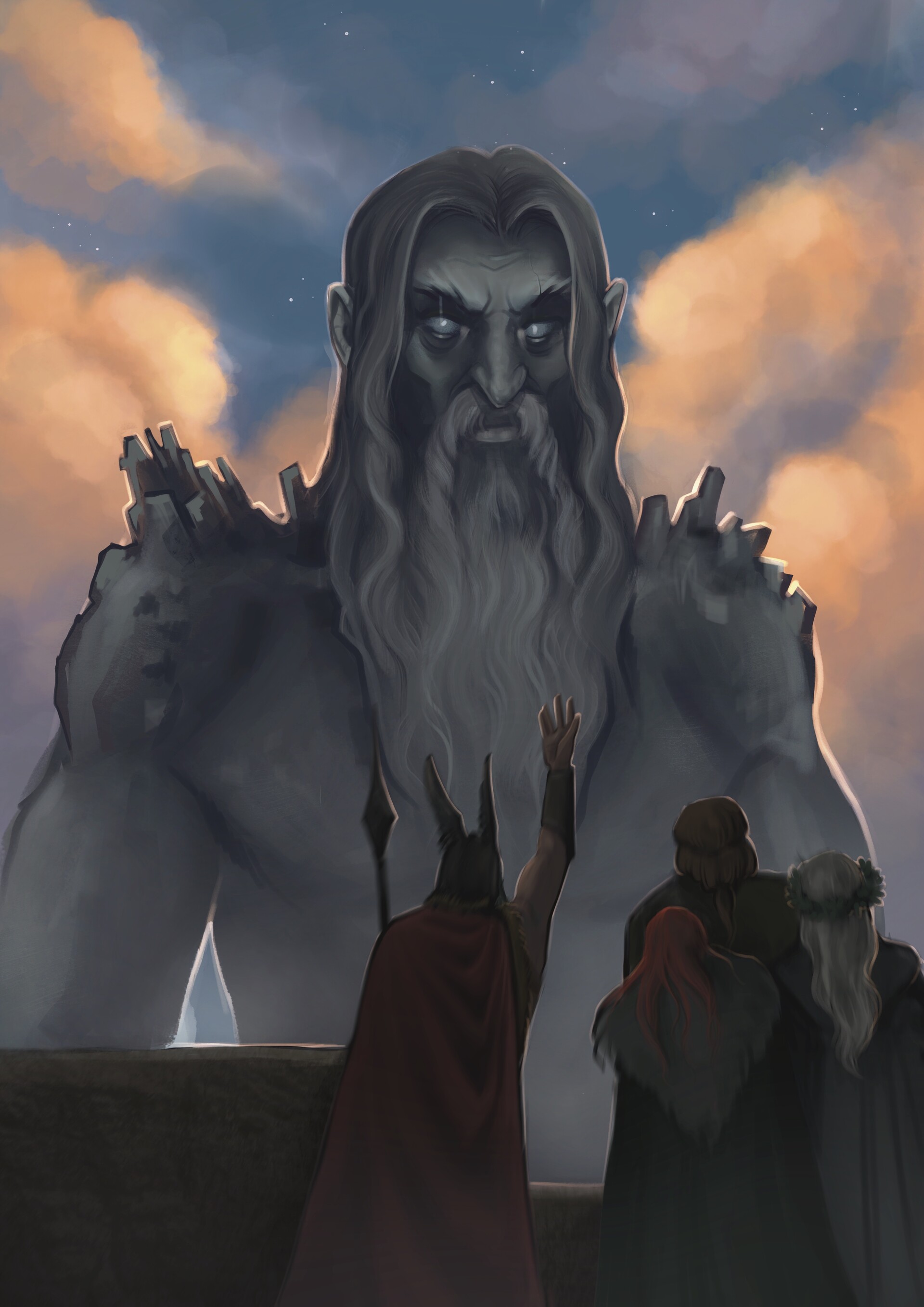 ArtStation - Scandinavian Mythology Illustration