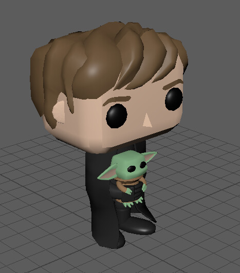 ArtStation - Funko pop model