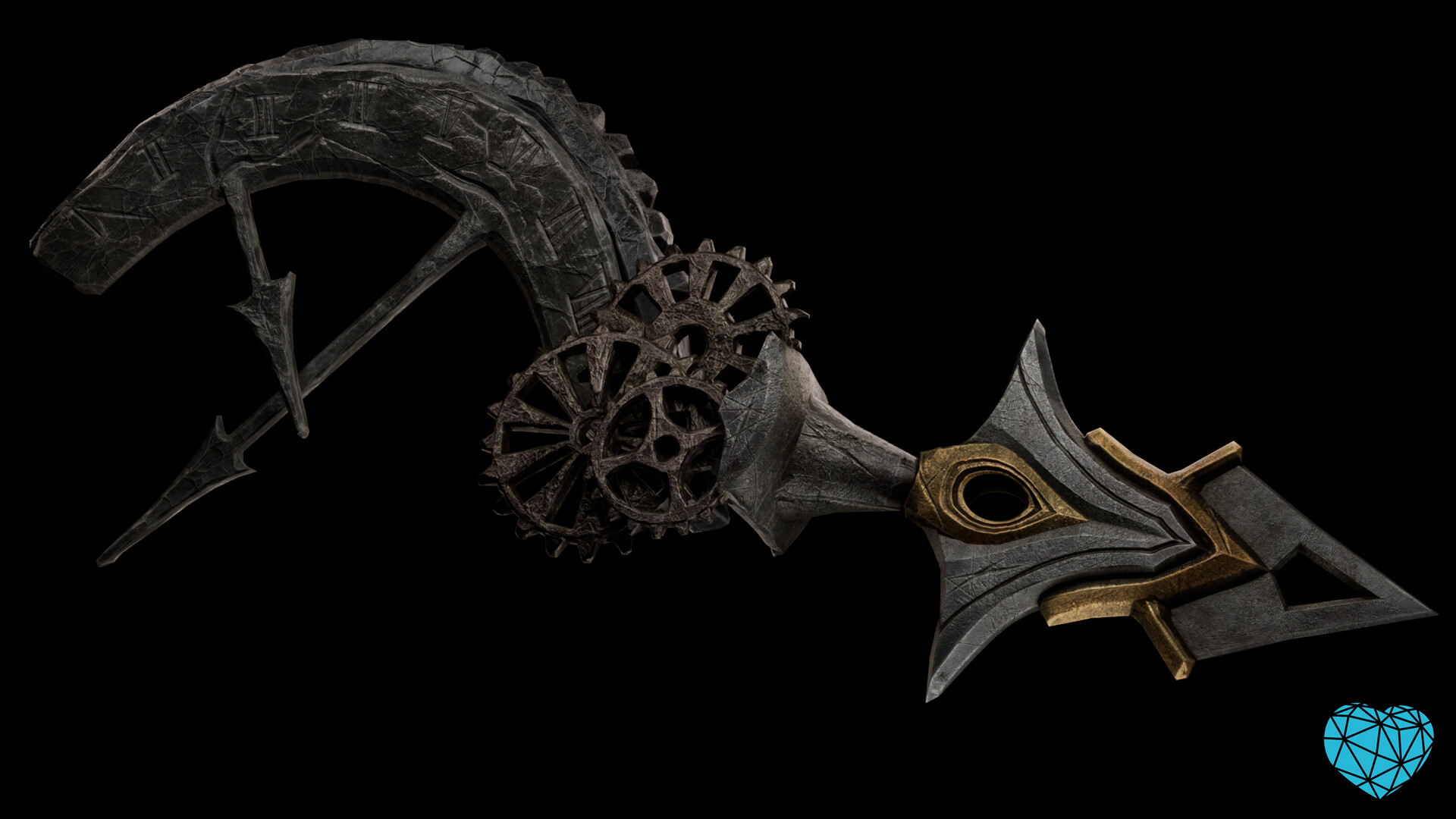 Caio Filizola - Time Axe - Cyan Heart