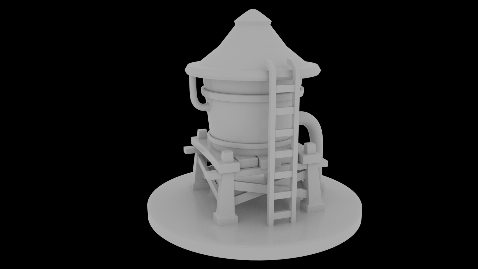 ArtStation - Game Water Tank