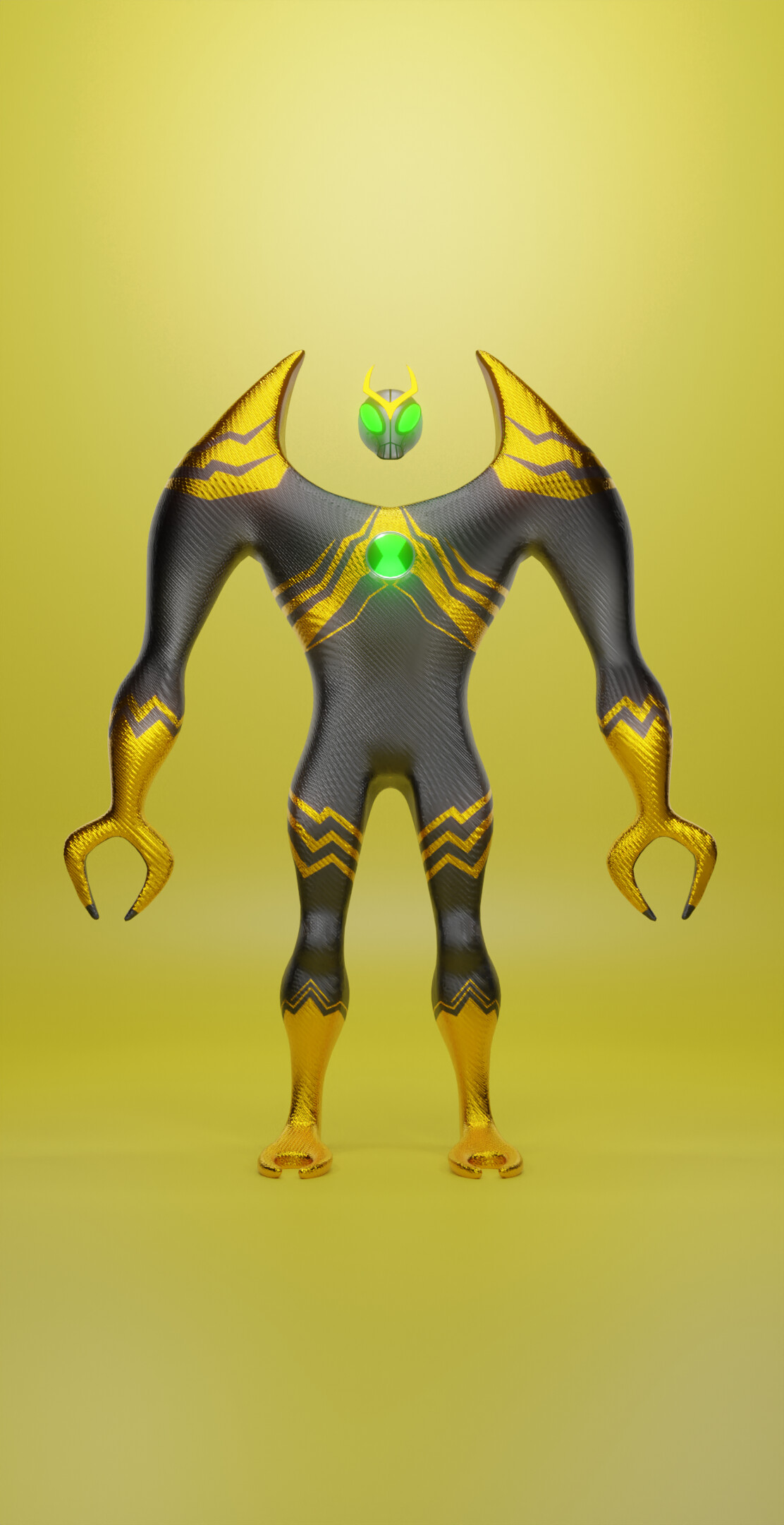 ArtStation - LODESTAR ALIEN 3D MODEL