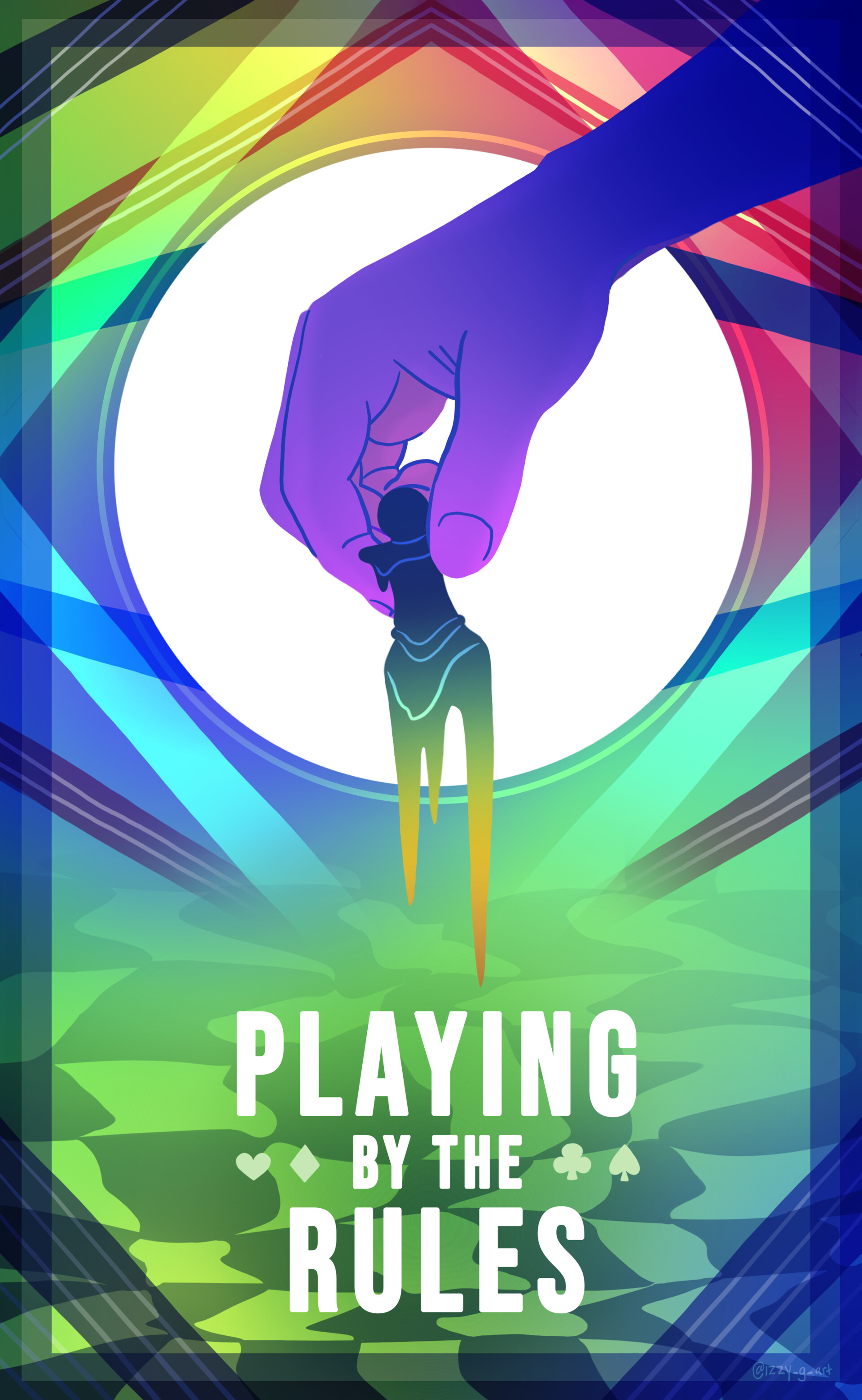 ArtStation - Playing by the Rules - Poster Design