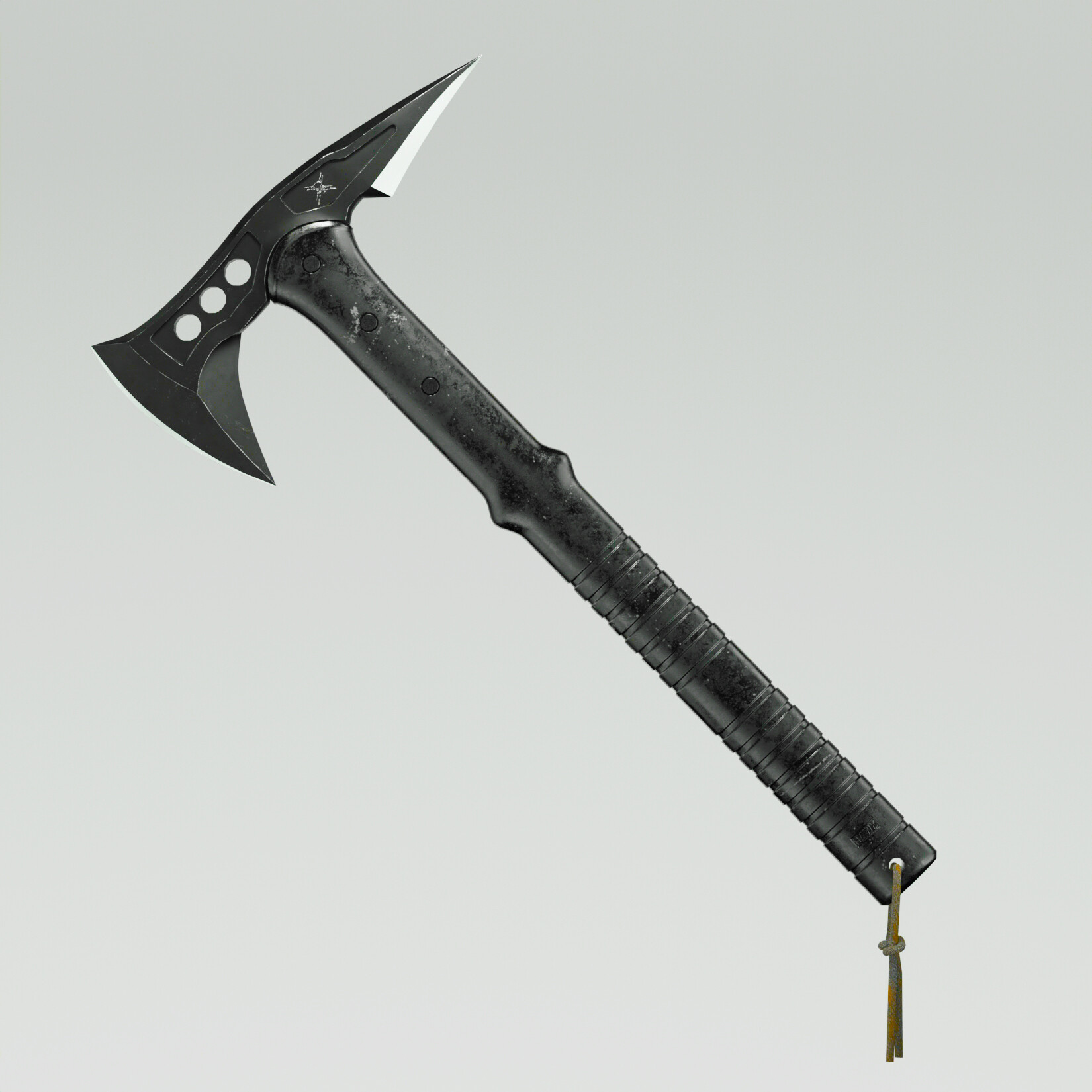 ArtStation - M48 Tactical Tomahawk low-poly 3D model