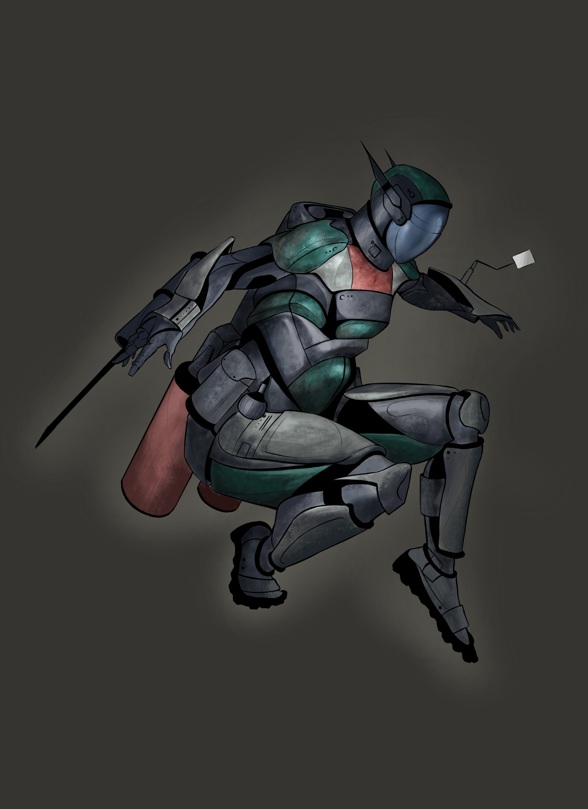 ArtStation - space suit