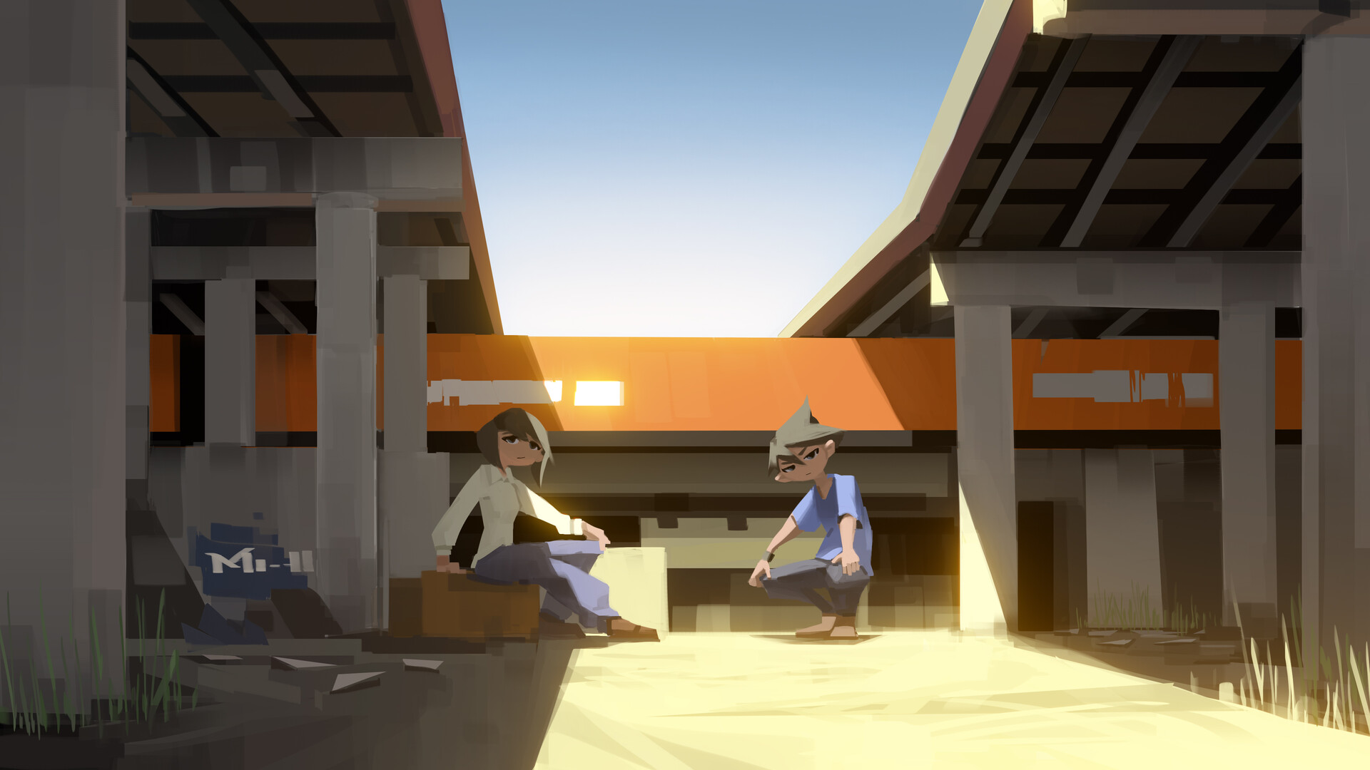 ArtStation - Under The Flyover