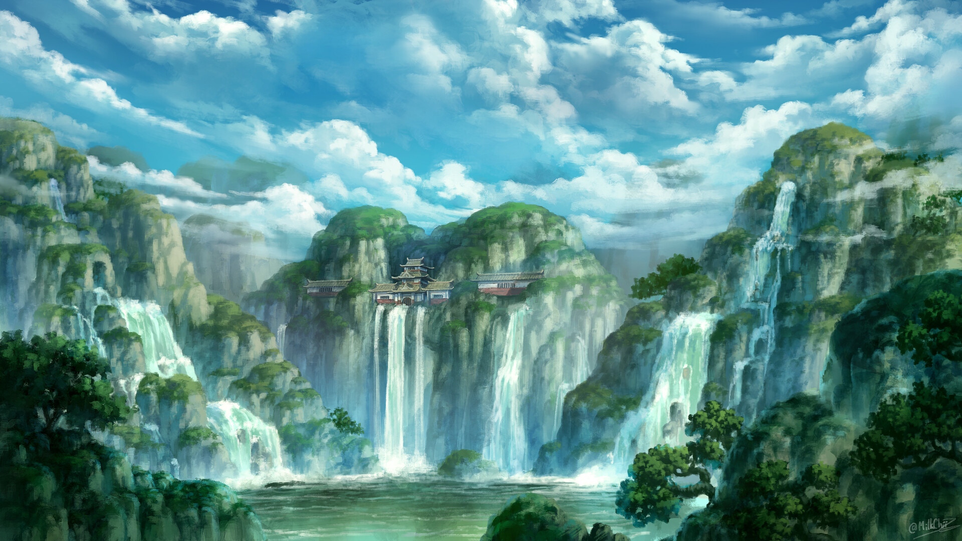 ArtStation - China landscape