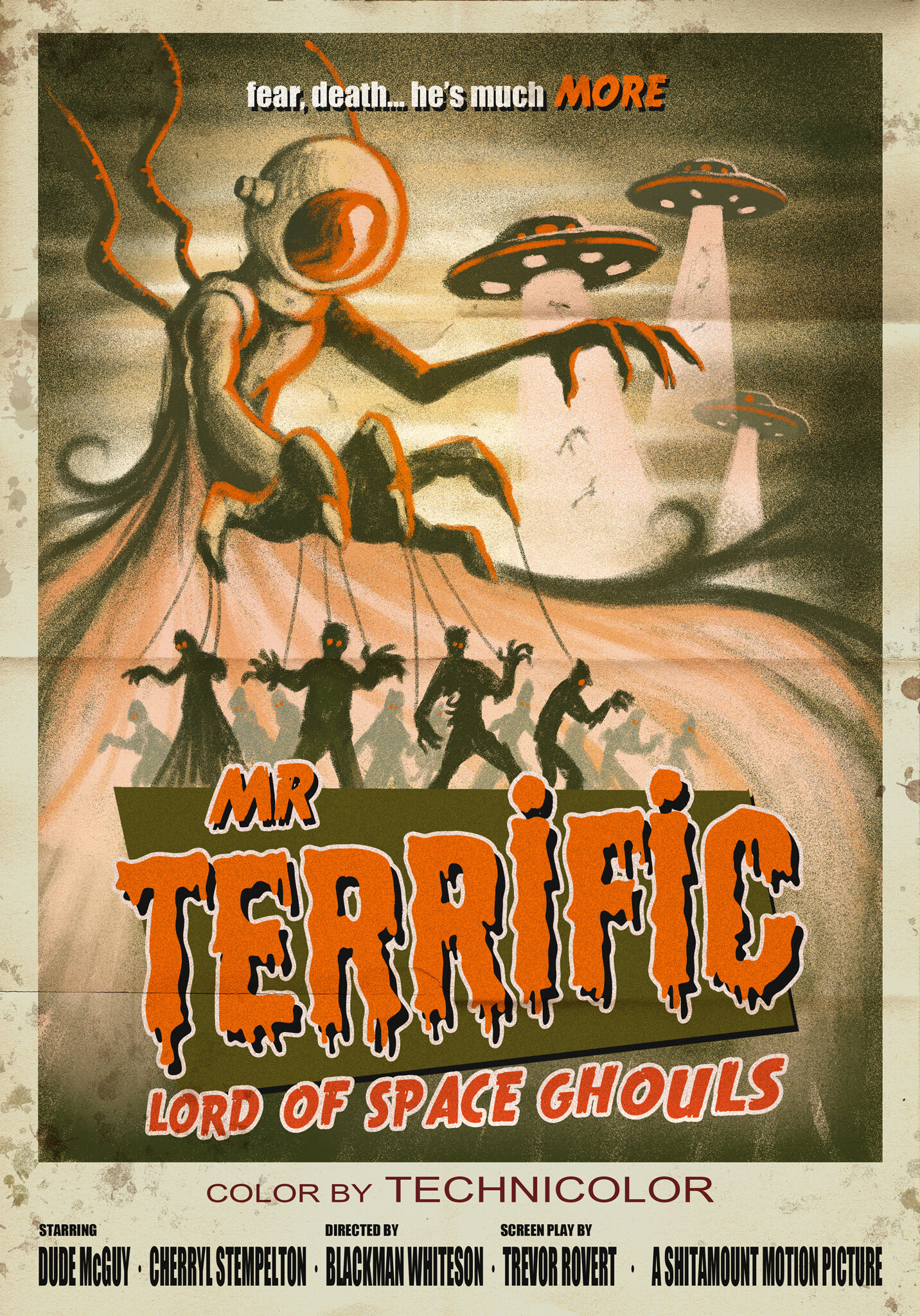 ArtStation - Mr Terrific Movie Poster