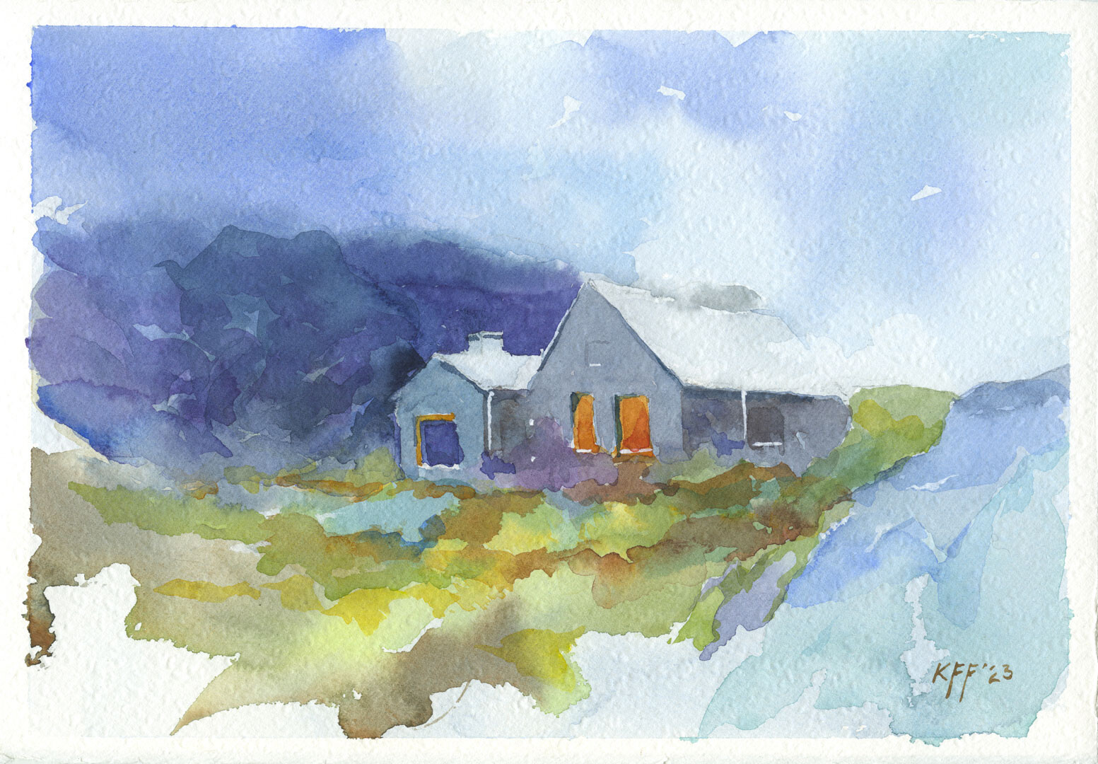 ArtStation - Watercolor studies 230502