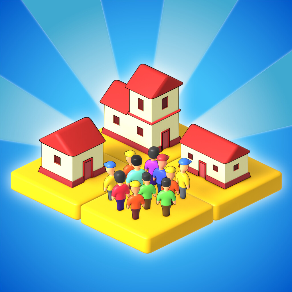 ArtStation - Merge Land! Hypercasual Game Work