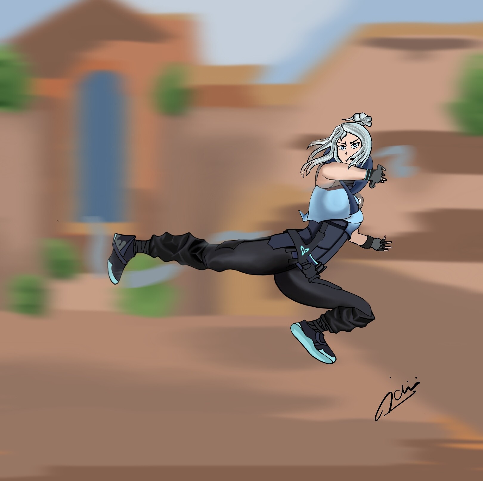 ArtStation - Flying Jett