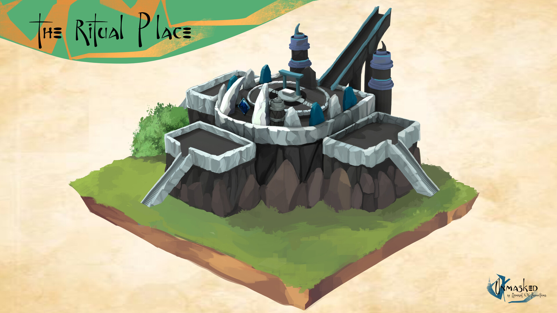 ArtStation - Collaborative School Project: Unmasked (Concepts)