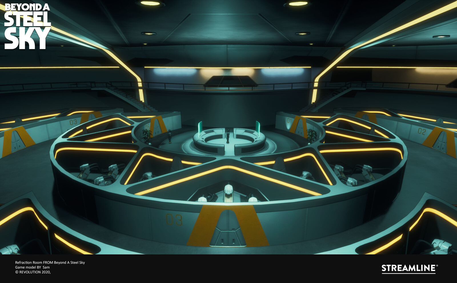 伟 松 - Beyond A Steel Sky - Refraction Room