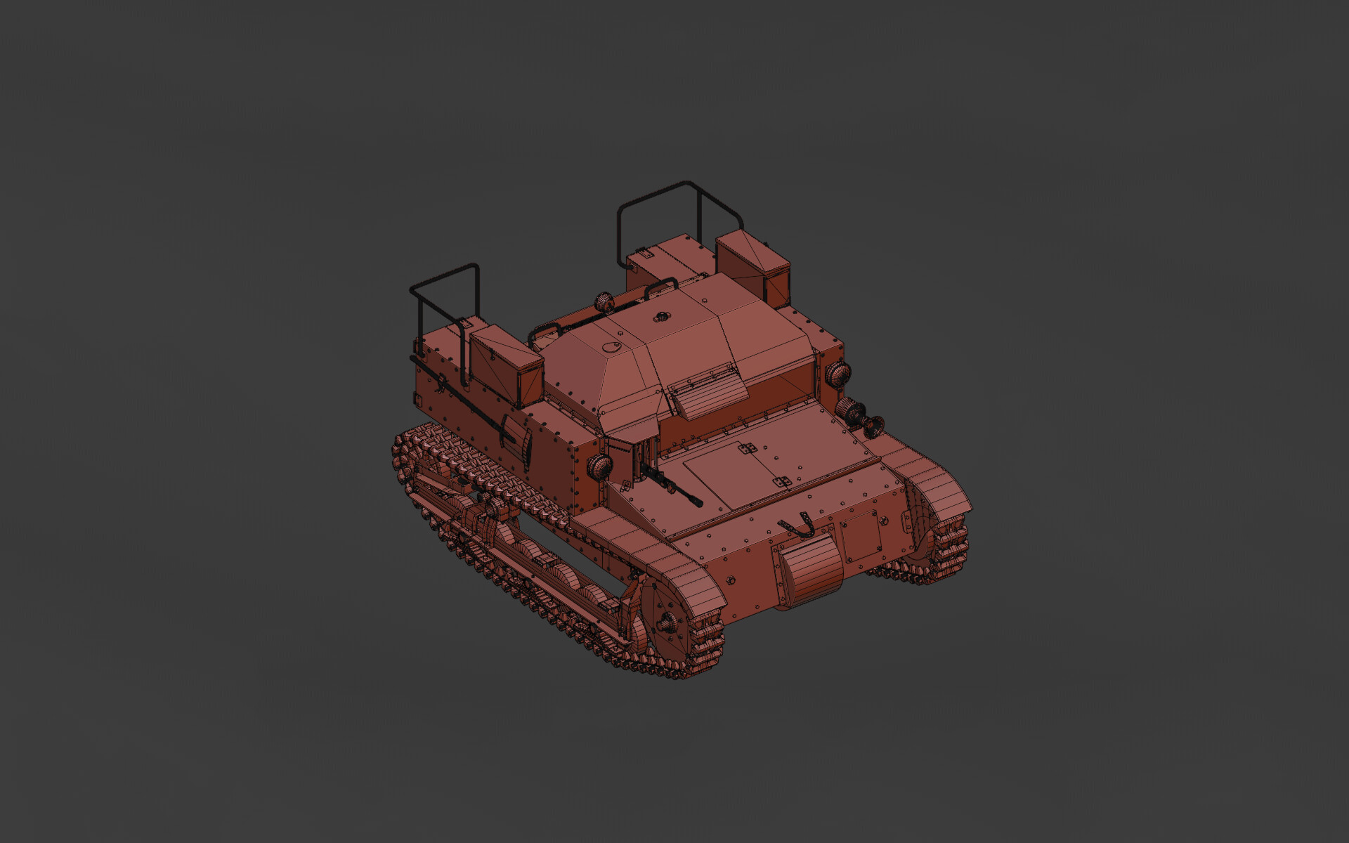 Sergey Tyurin - Tankette T-27 / Танкетка Т-27