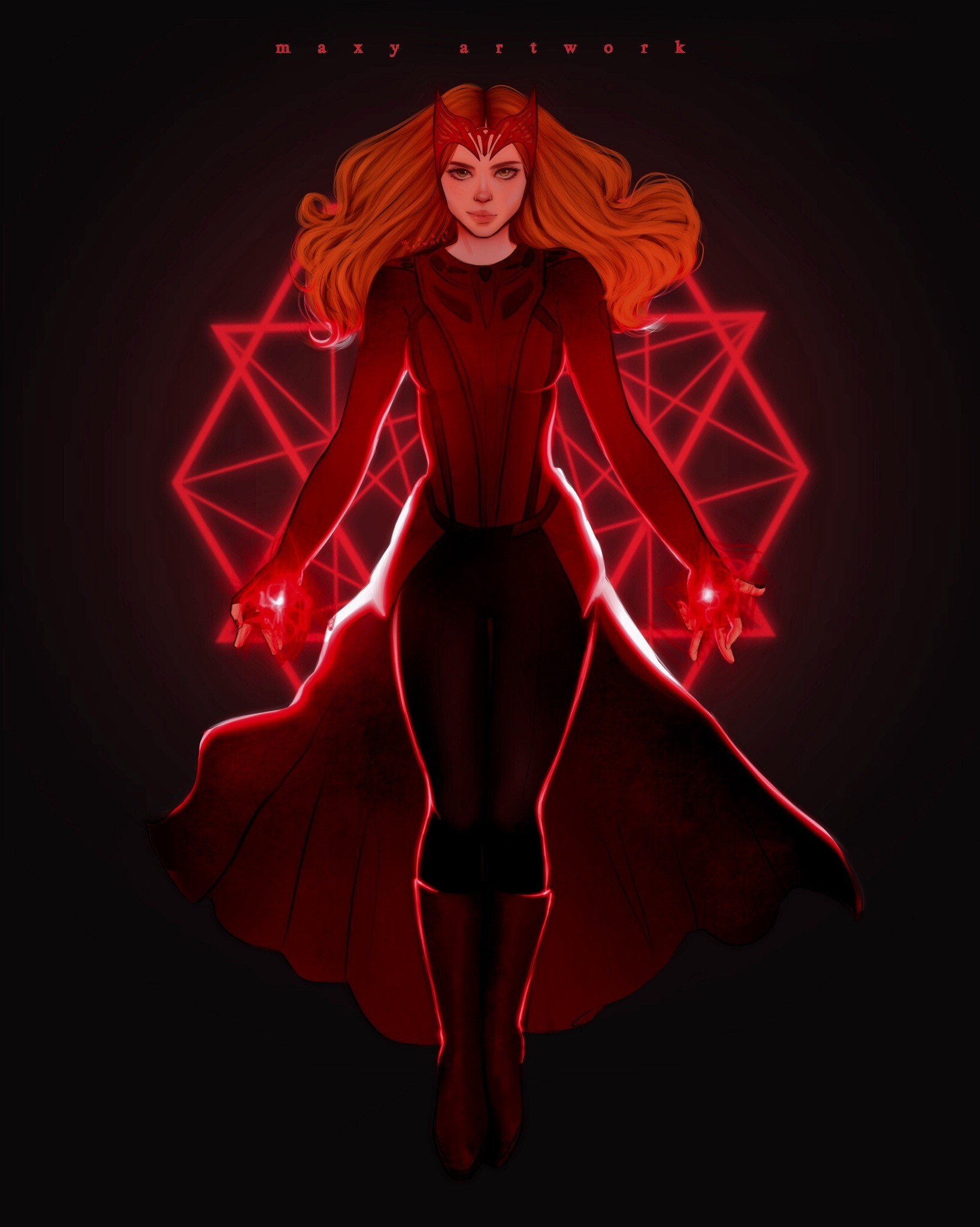 ArtStation - Scarlet Witch