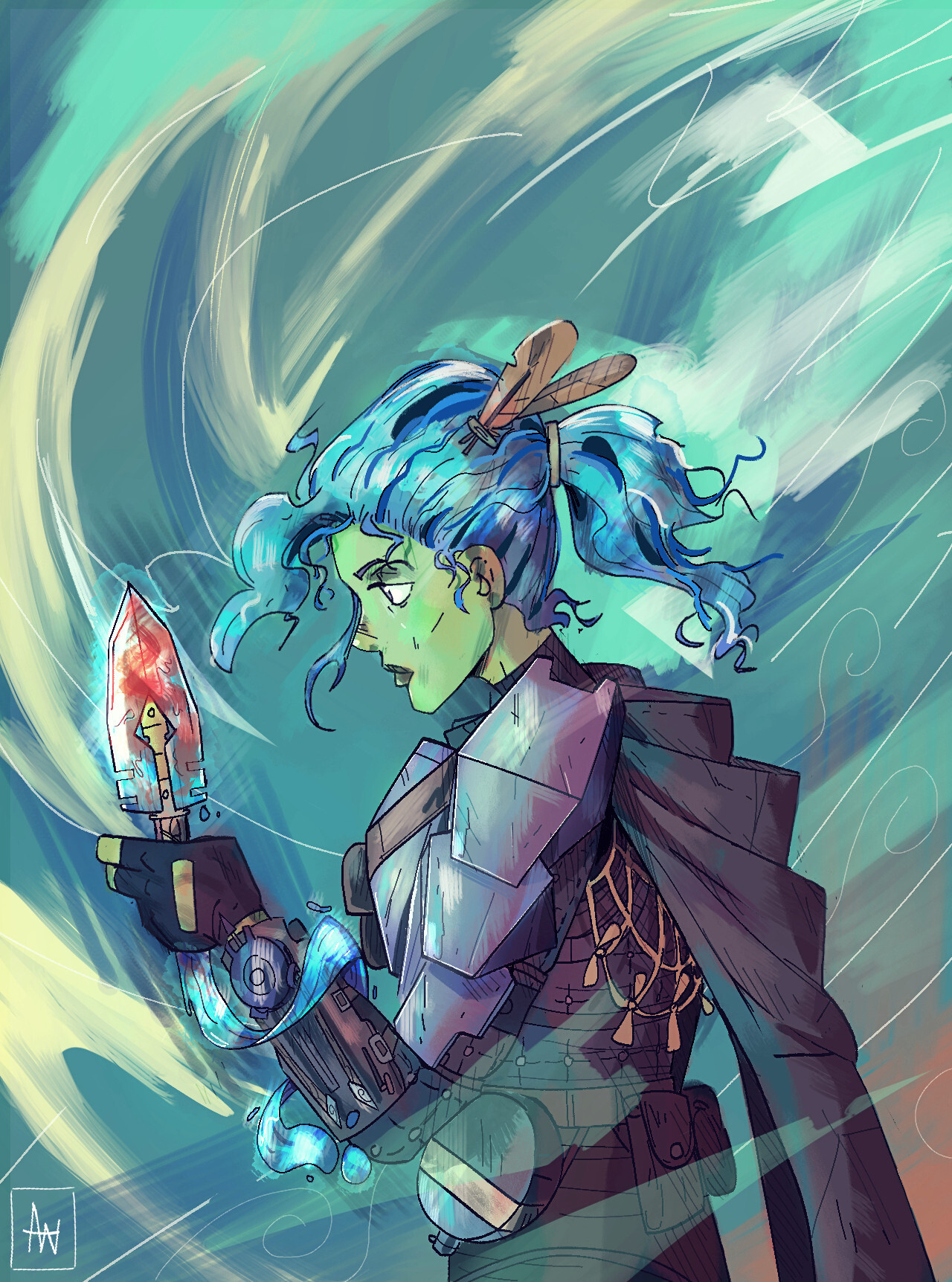 ArtStation - Blood in the Water- Lake Stormeye