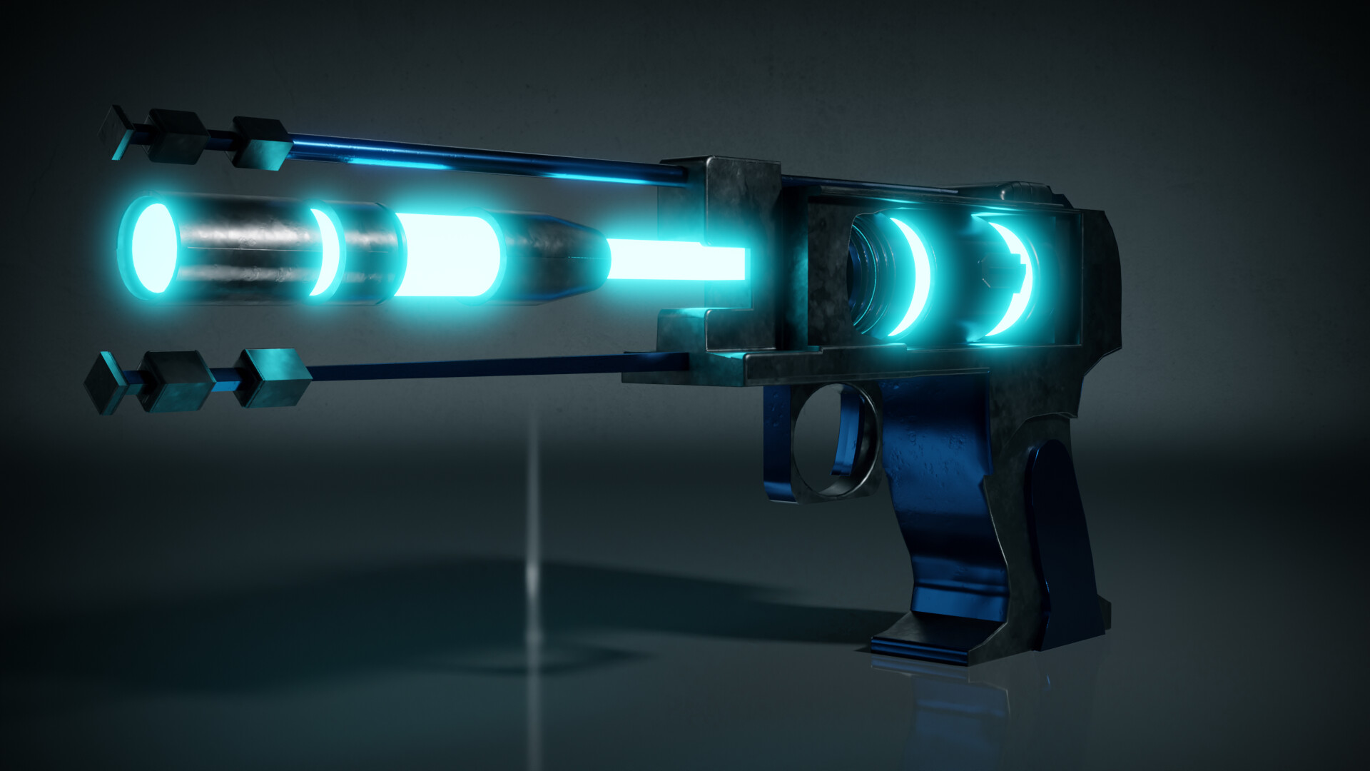ArtStation - Cyberpunk Guns