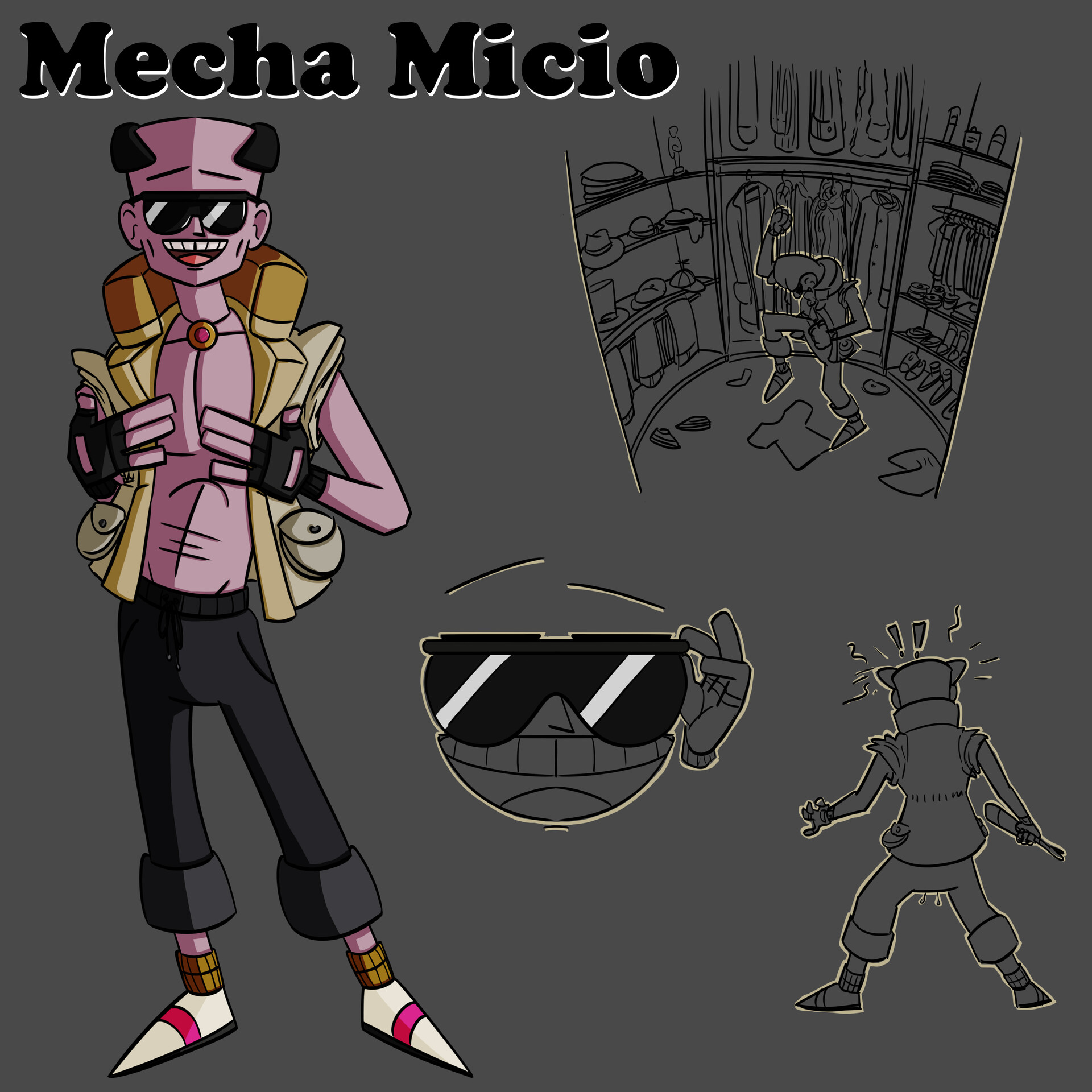 ArtStation - Mecha Micio