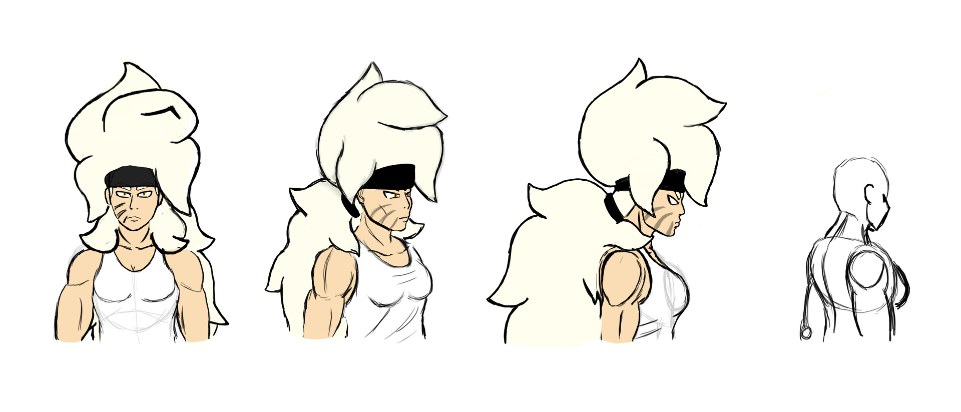 ArtStation - Fang Head Sketches