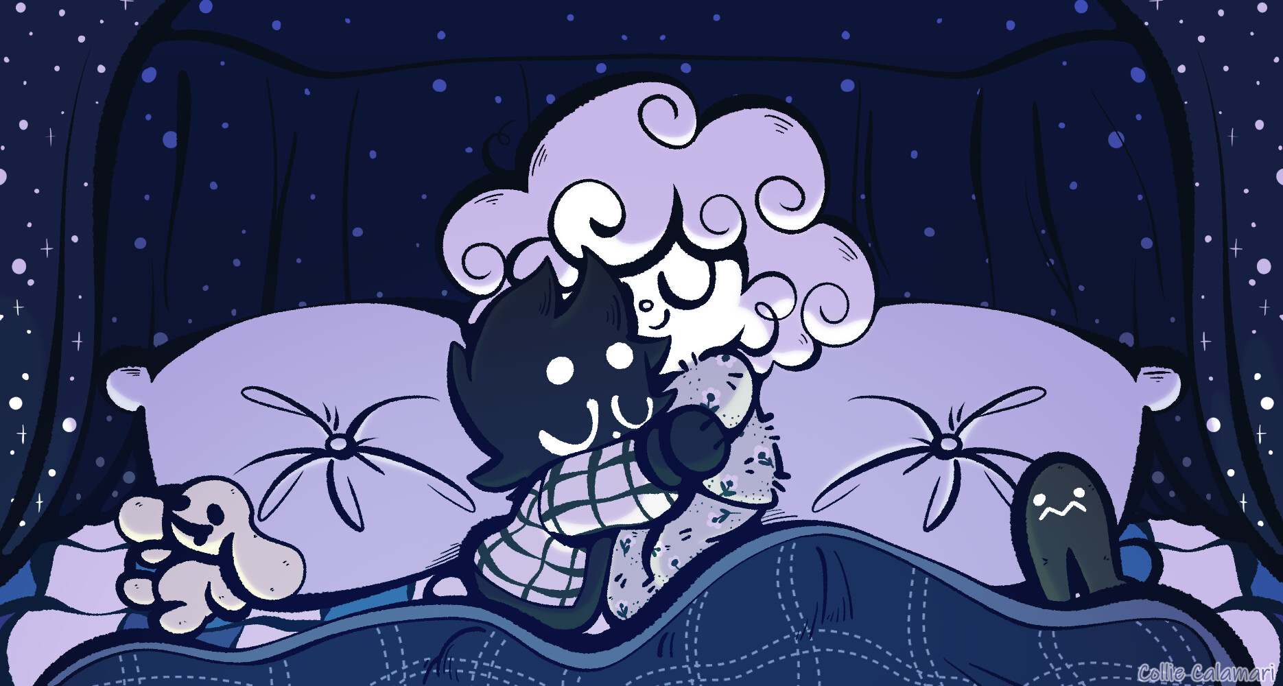 ArtStation - Sleepy Cuddles