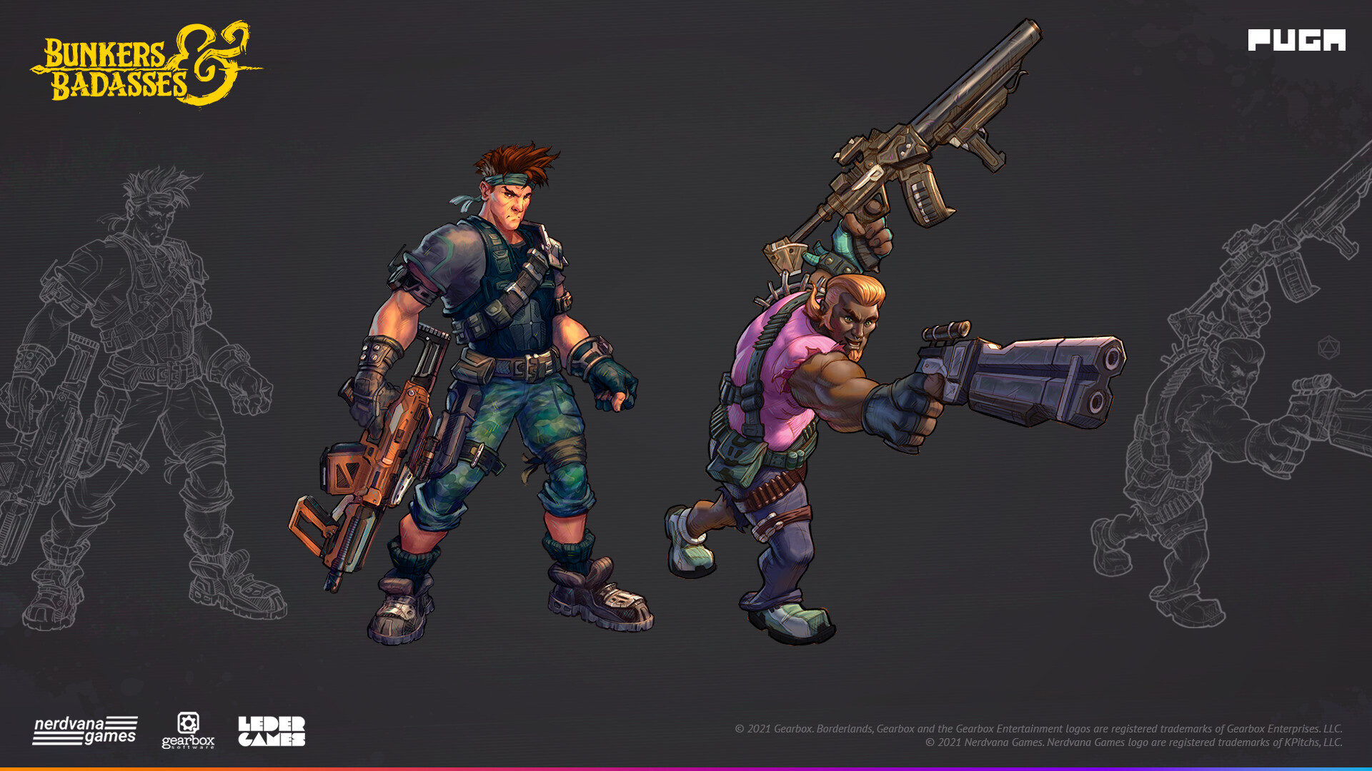 ArtStation - Bunkers & Badasses, via PUGA Studios