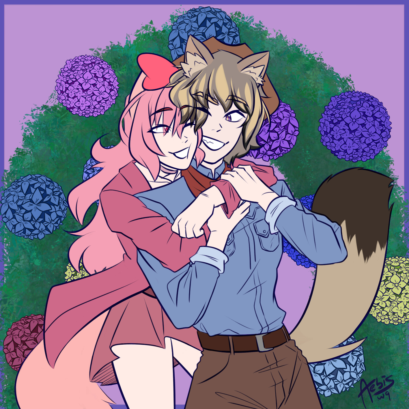 ArtStation - Duo commission