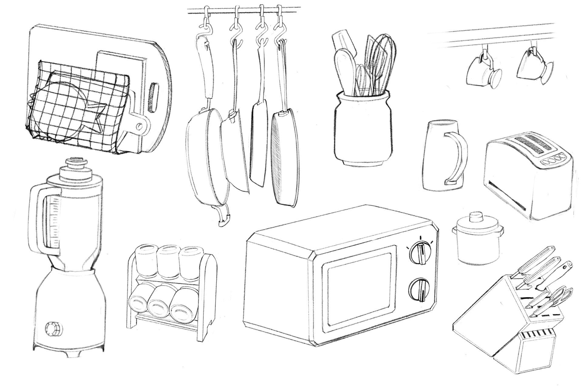 Kitchen Items Images