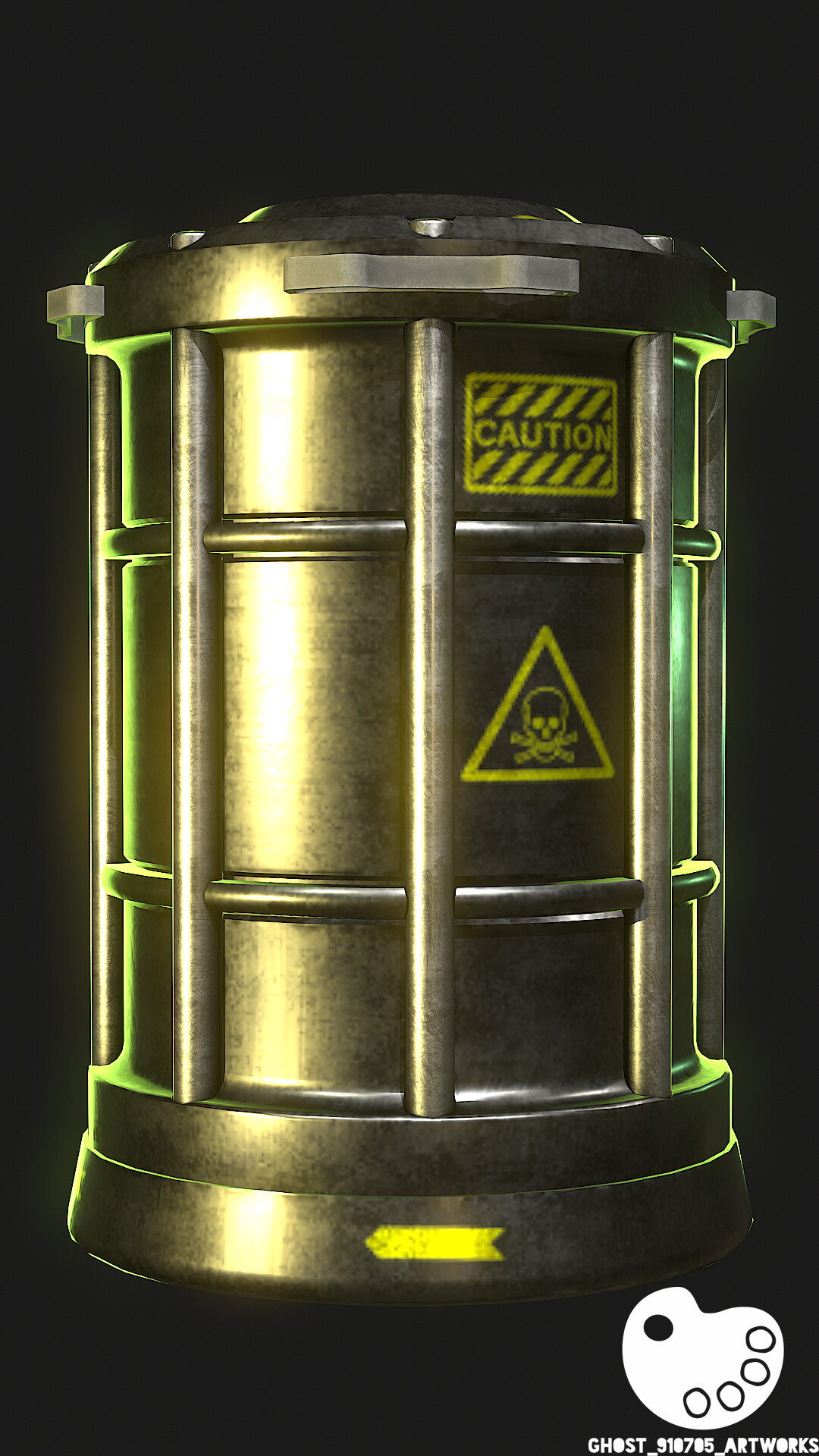 ArtStation - Sci Fi Barrel