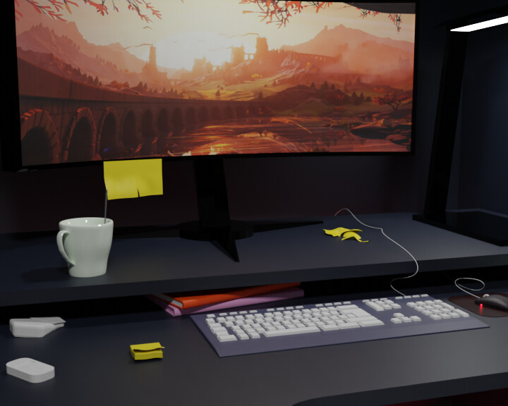 ArtStation - Work Desk