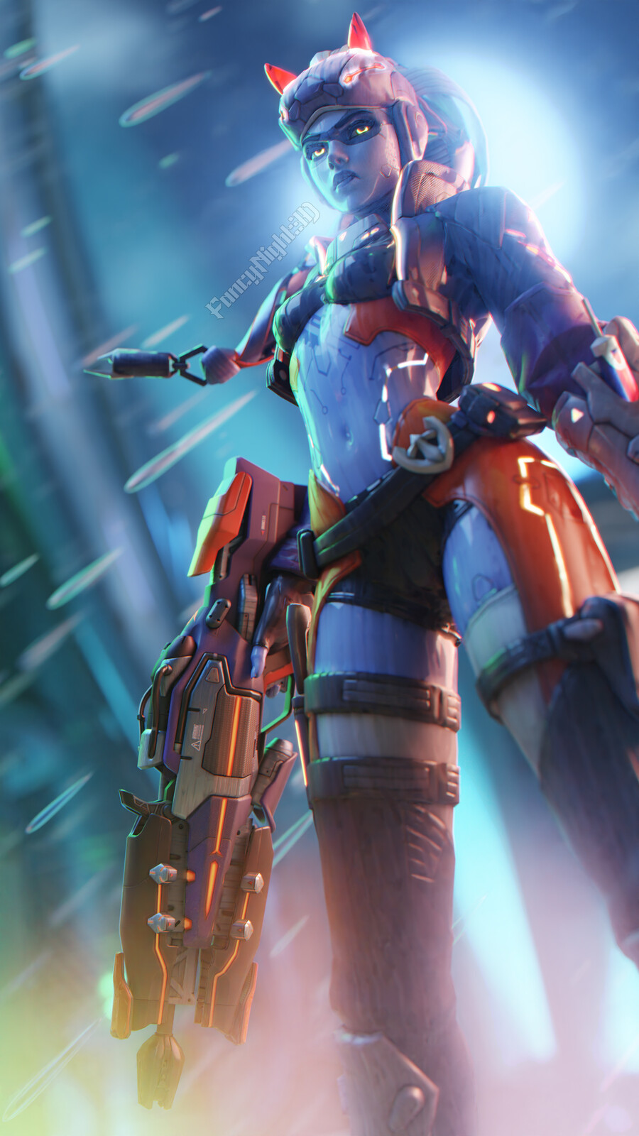 FancyNight - Overwatch - Cyberdevil widowmaker