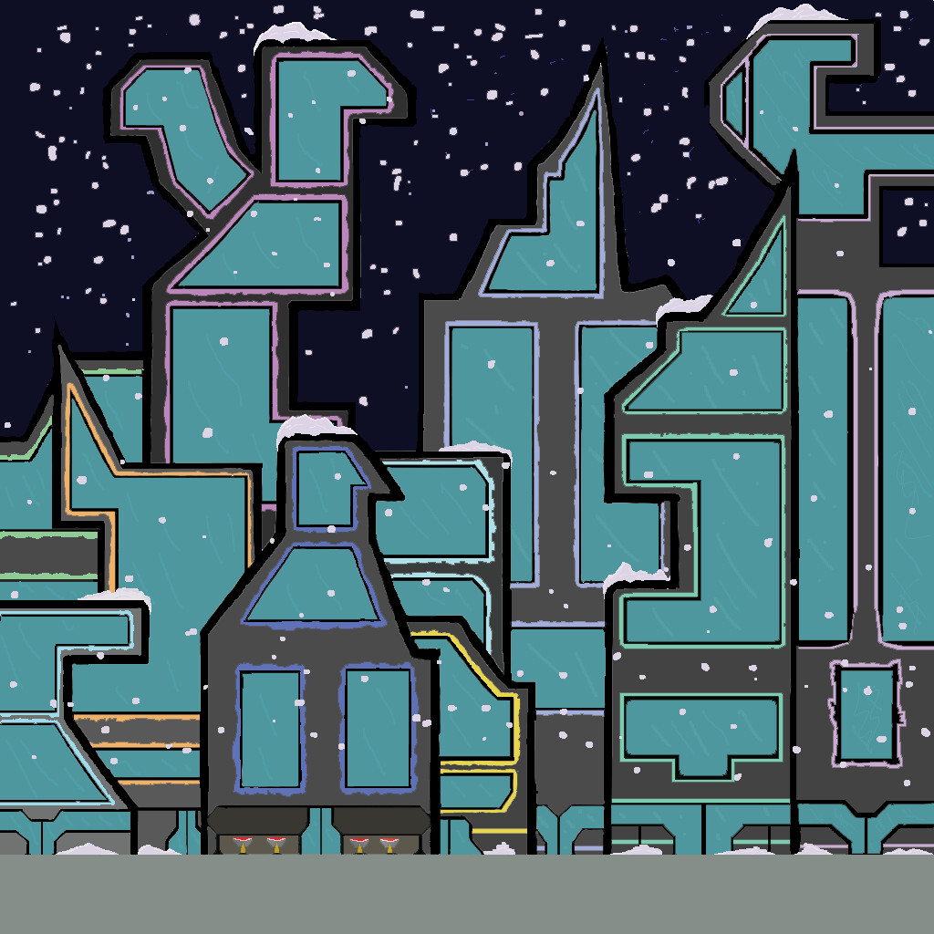 ArtStation - CyberPunk 2d game