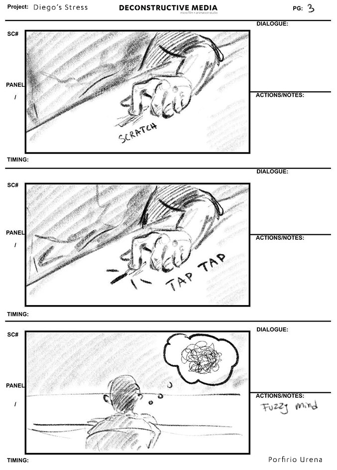 Porfirio Urena - Diego's Stress V1 (Animation)