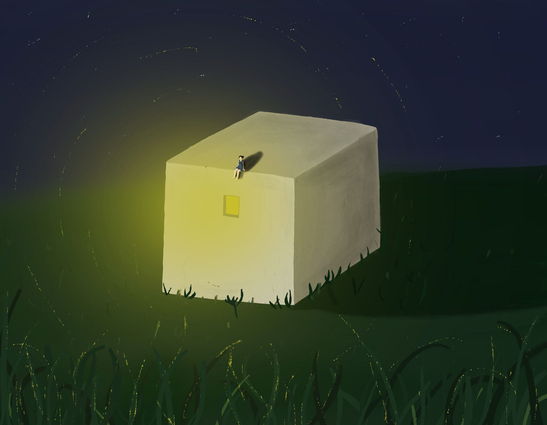 ArtStation - Midnight thoughts