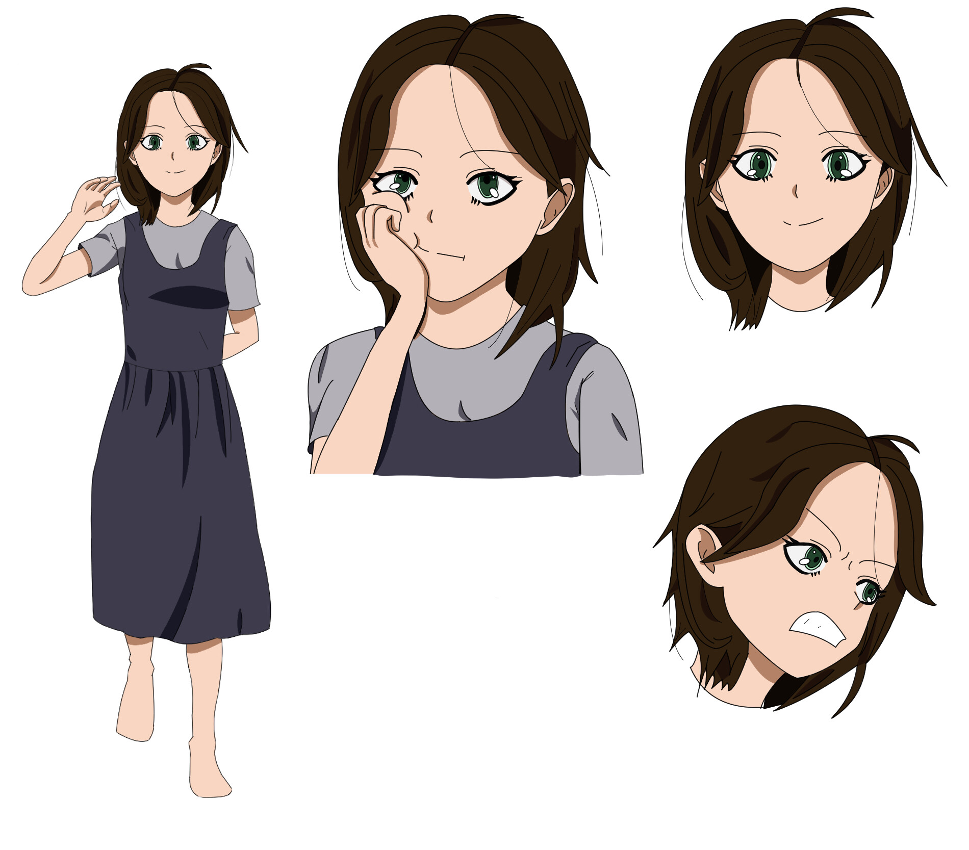 ArtStation - Character Sheet - Settei