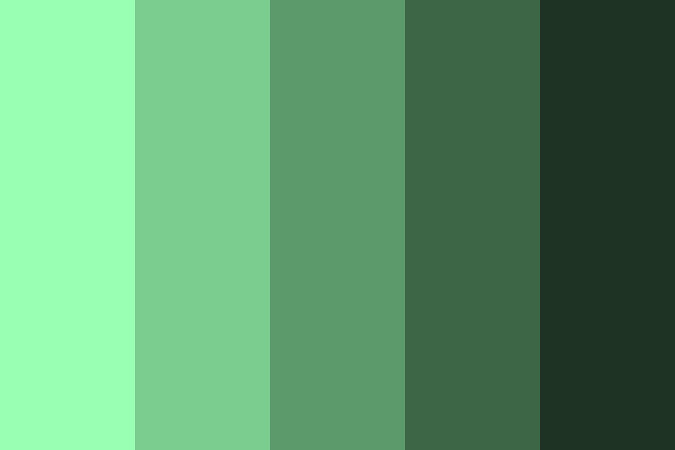 ArtStation - mint green pallet