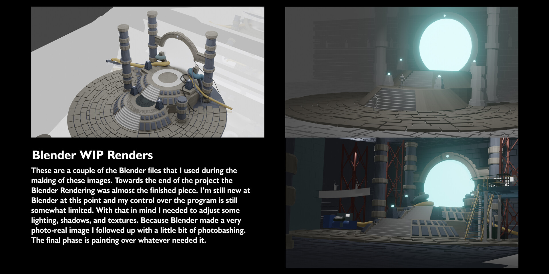 Adam Brown - Art Station Challenge Medieval: Back and Forth Environmental Concept Art