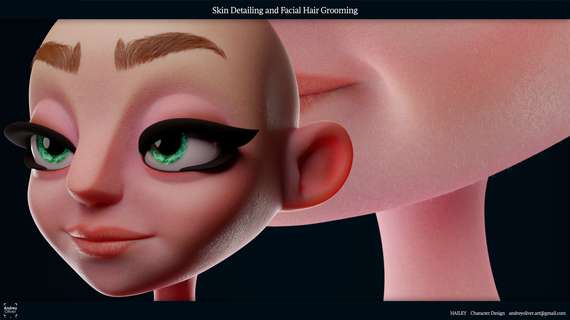 Andrey Oliver - Female Character Design, Hailey