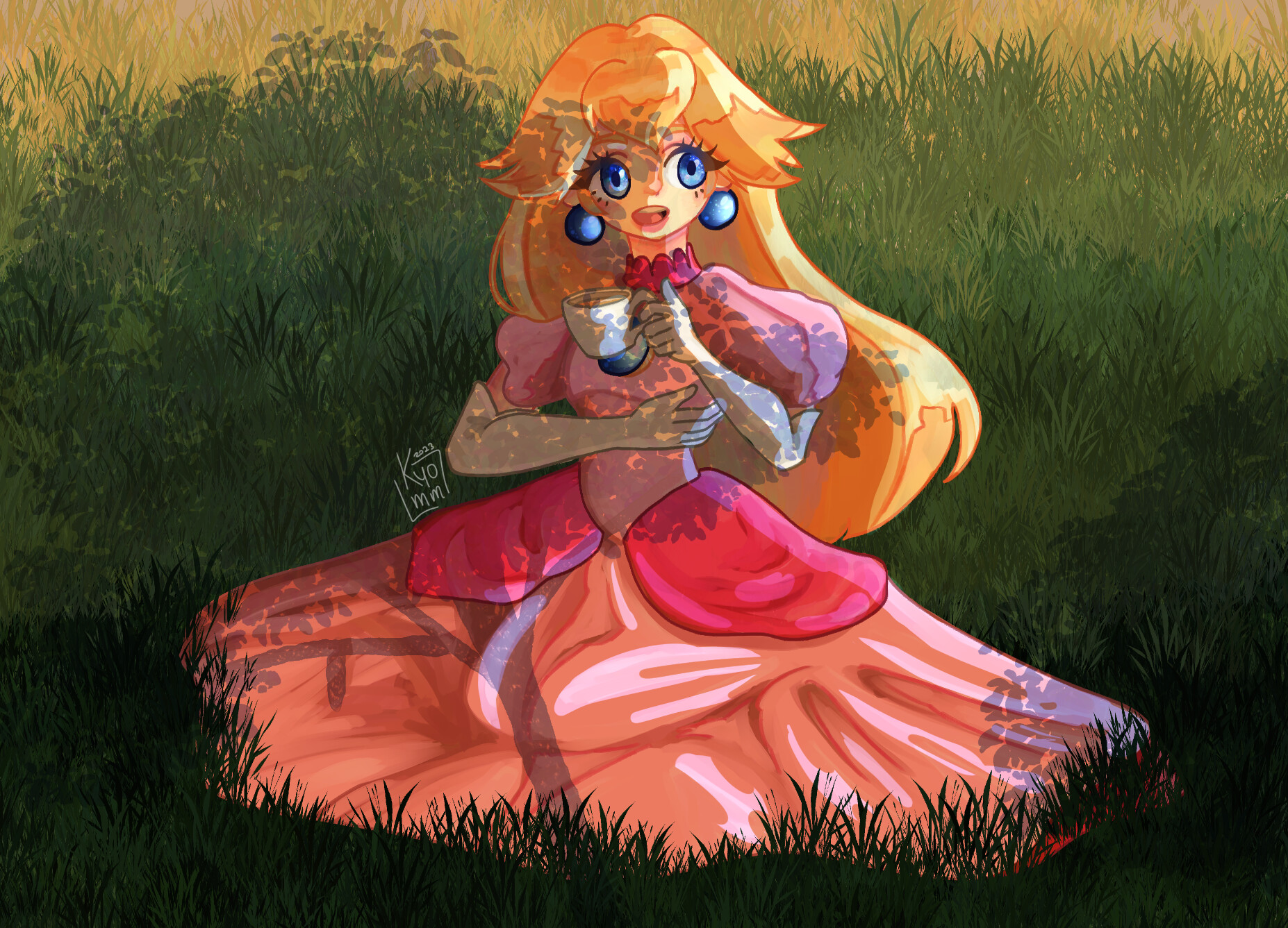 ArtStation - Princess Peach