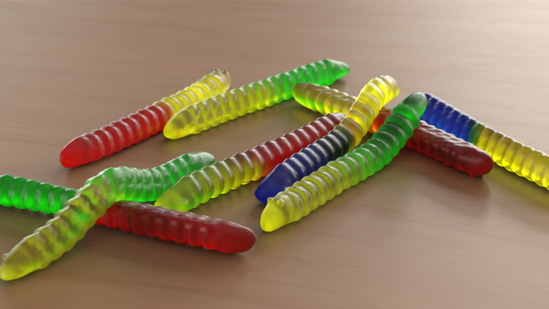 ArtStation - Worms jelly