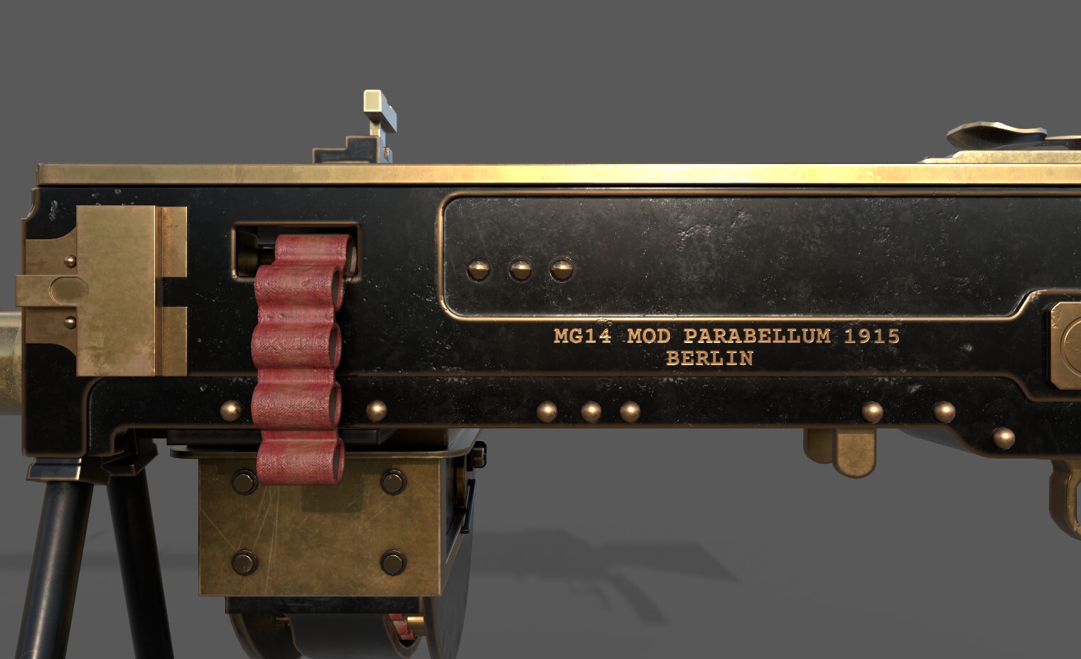 碩陽 翁 - "Morgendämmerung"MG14/17 Parabellum