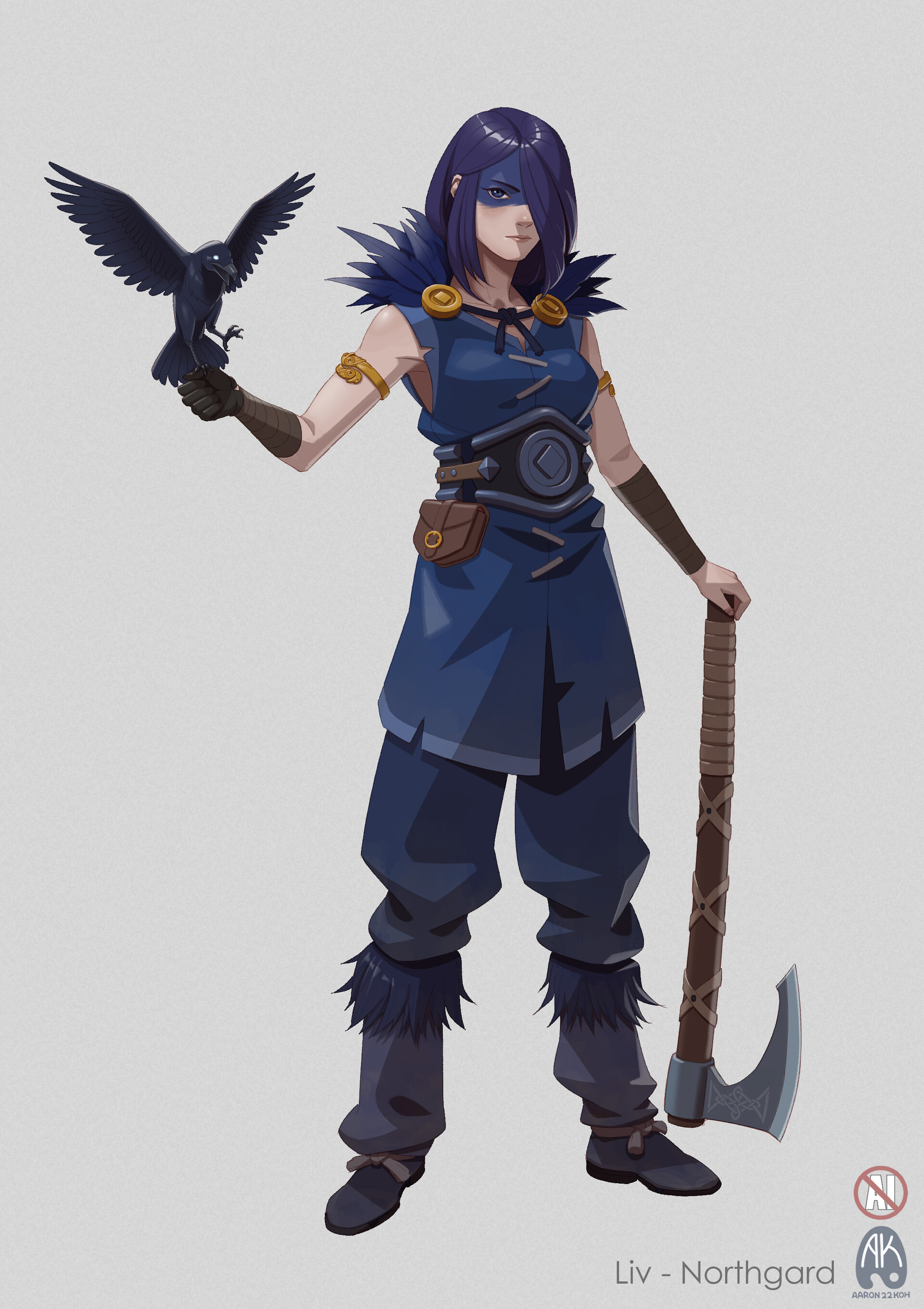 ArtStation - Liv - Northgard Fanart