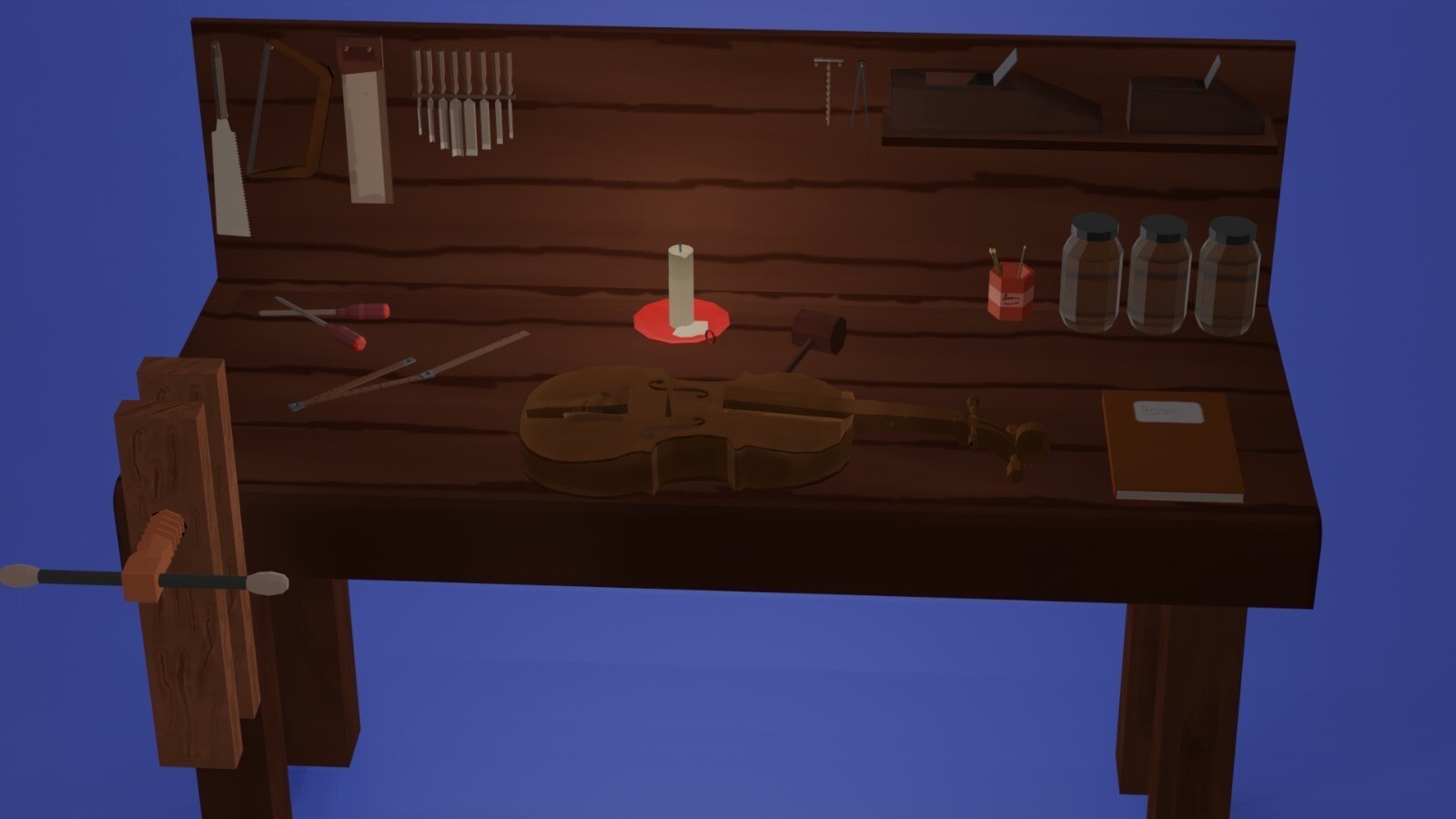 ArtStation - luthier workbench