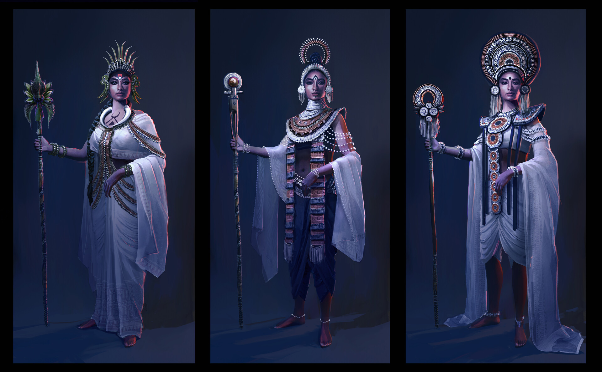 ArtStation - Queen Nithila - Ceremony look