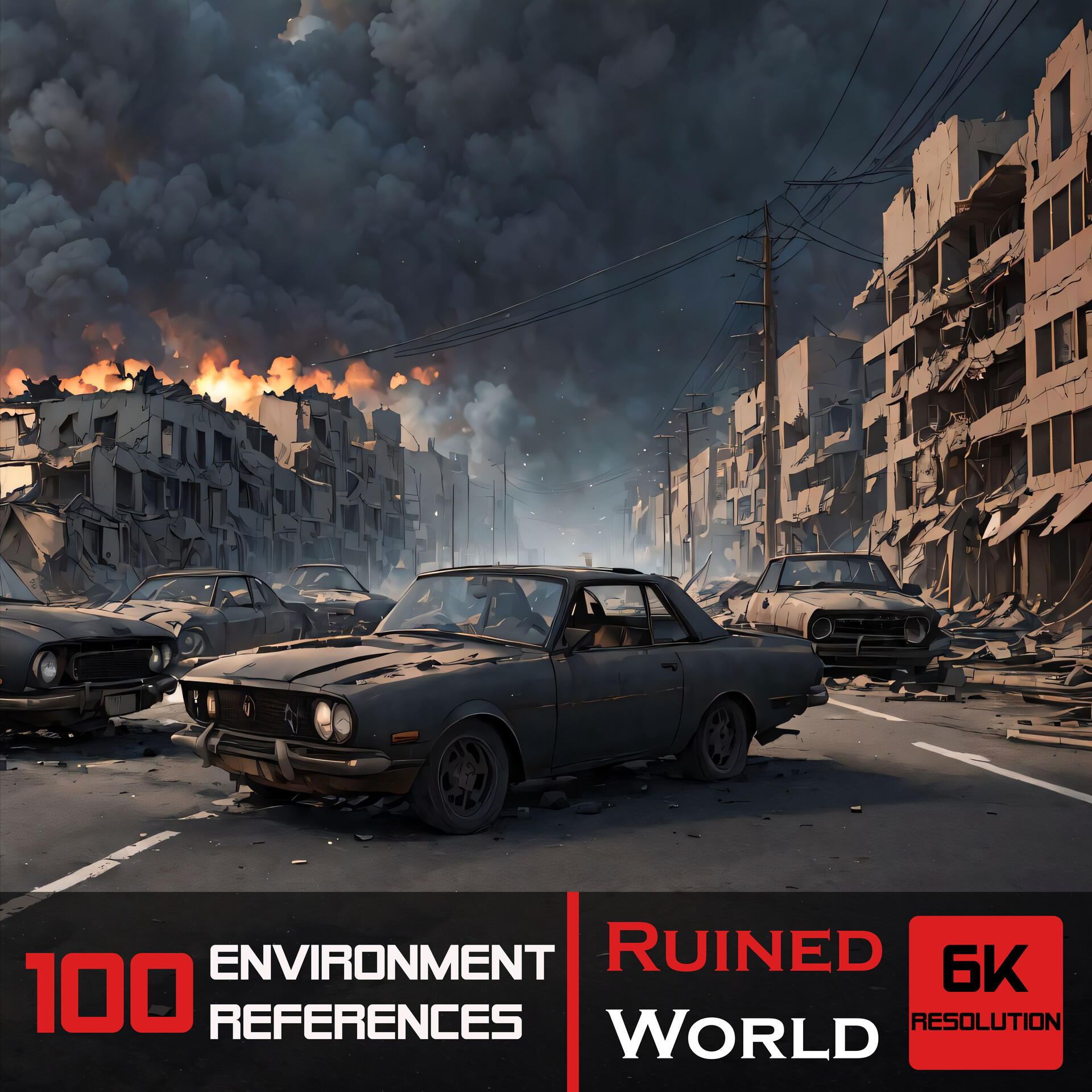 ArtStation - 100 Ruined World Landscape - Environment References | 6K ...