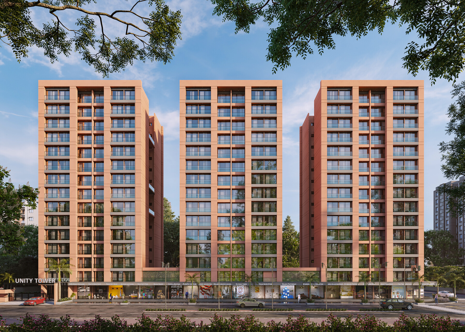 ArtStation - Exterior Highrise Project