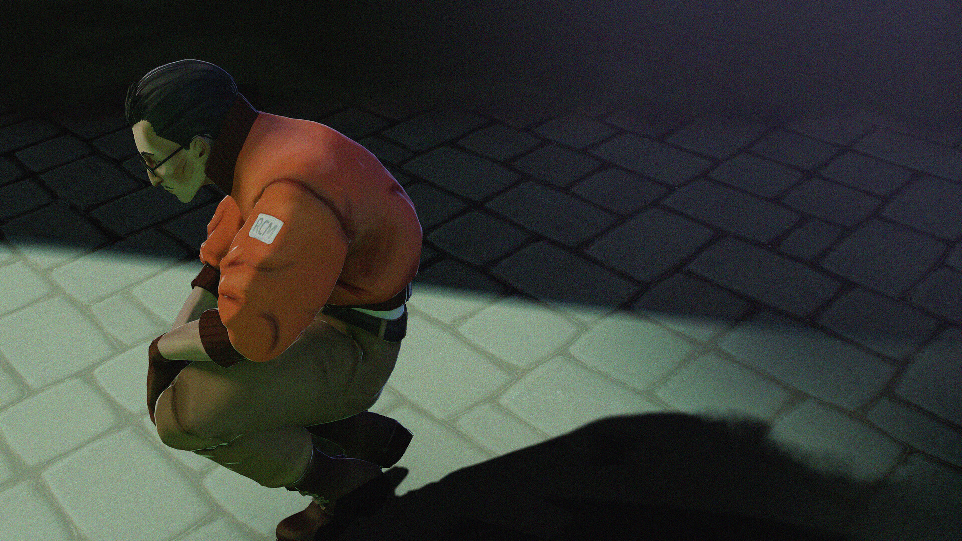 Gleb Val - Kim Kitsuragi from Disco Elysium (in Arcane like style)