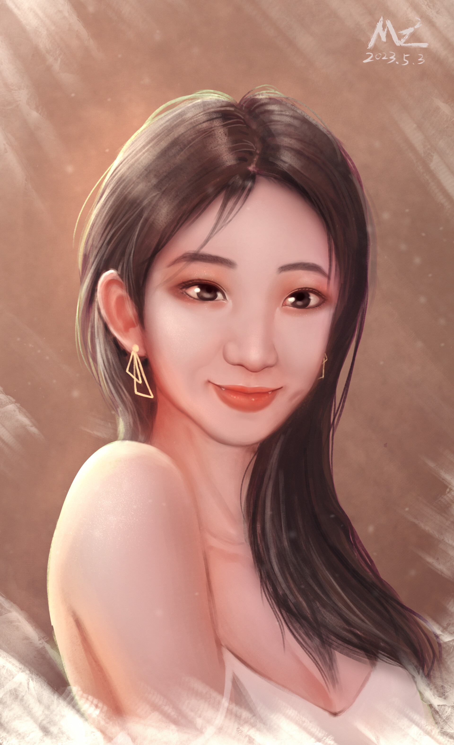 ArtStation - 彤 肖像01