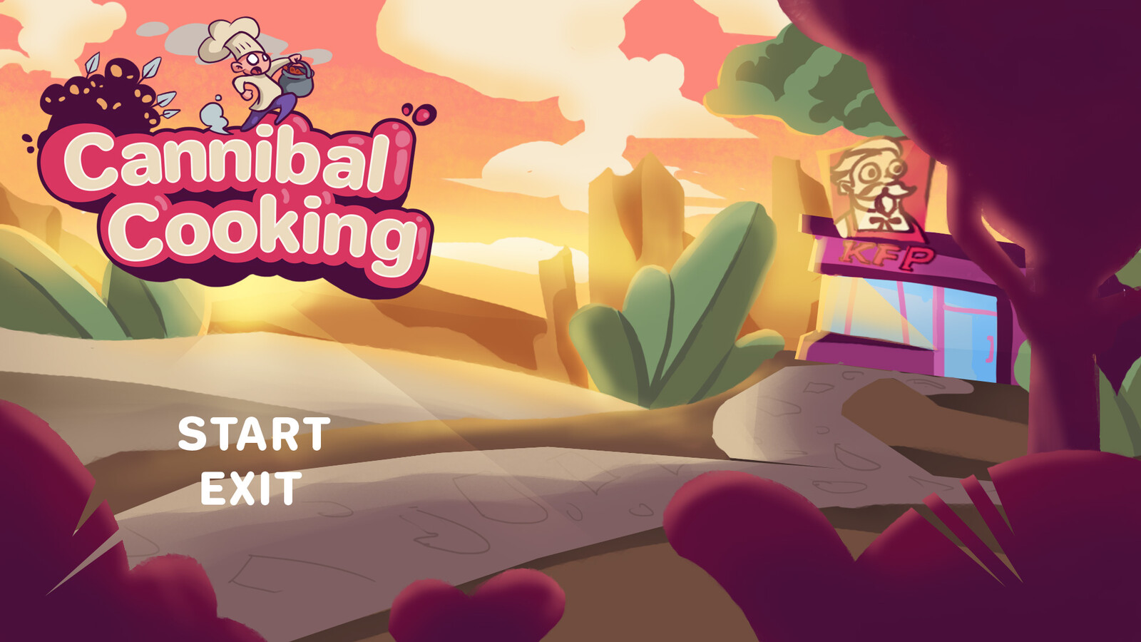 Levente Sáfáry - Cannibal Cooking (Gamejam game)