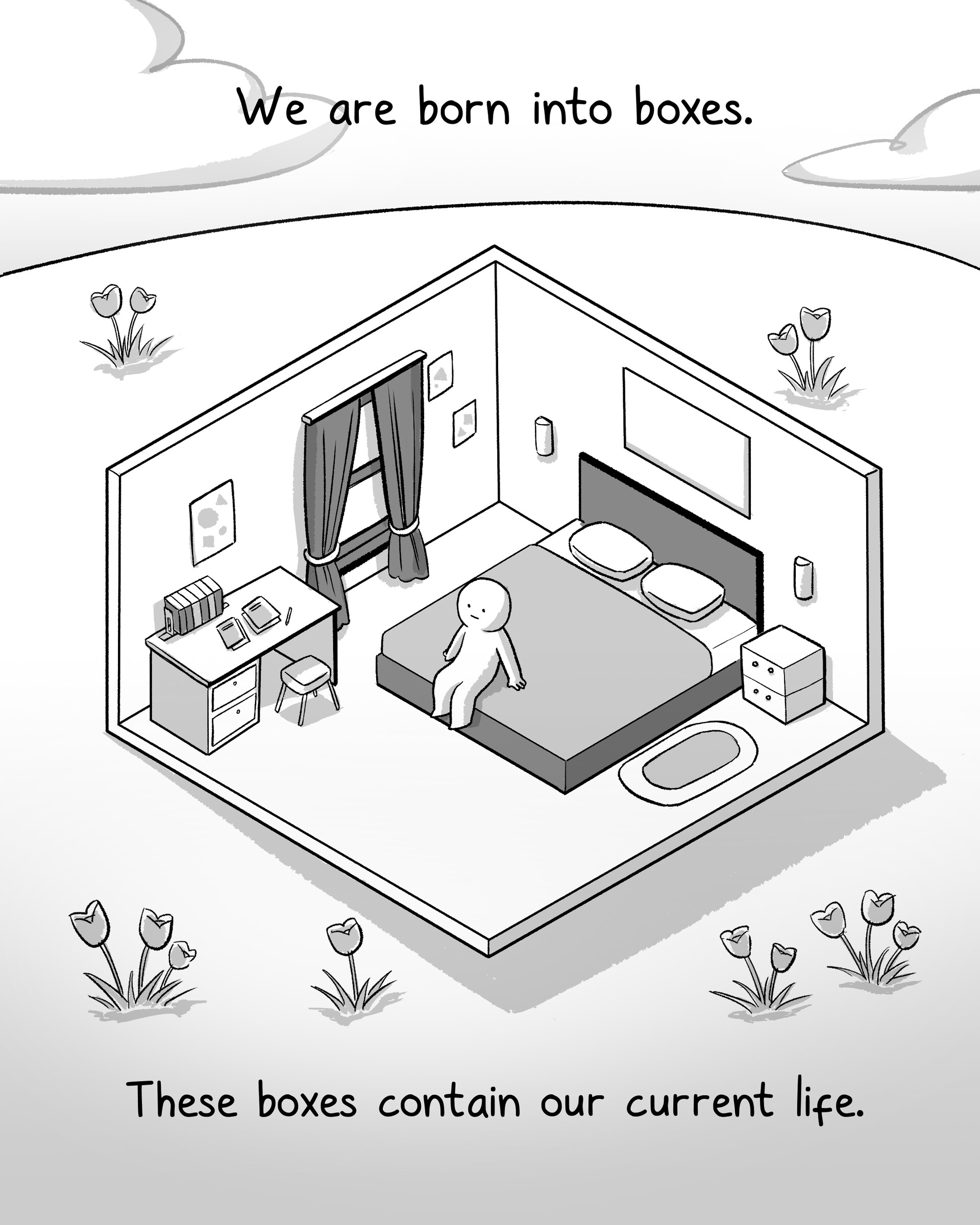 ArtStation - Born Into Boxes (The Woke Salaryman)