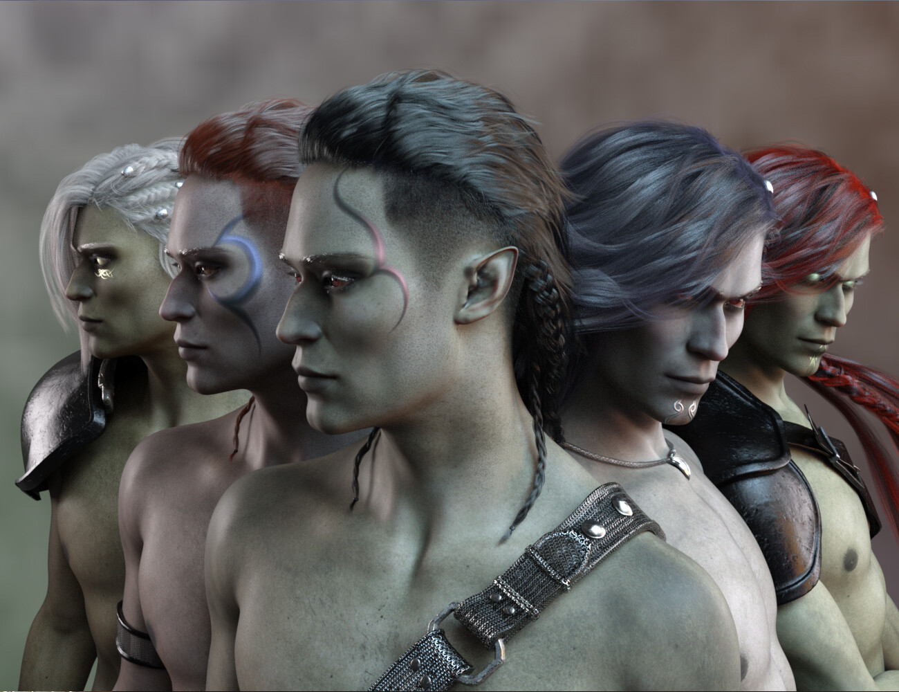 Laura Livi - Dokkalfar, the dark elves in Old Norse