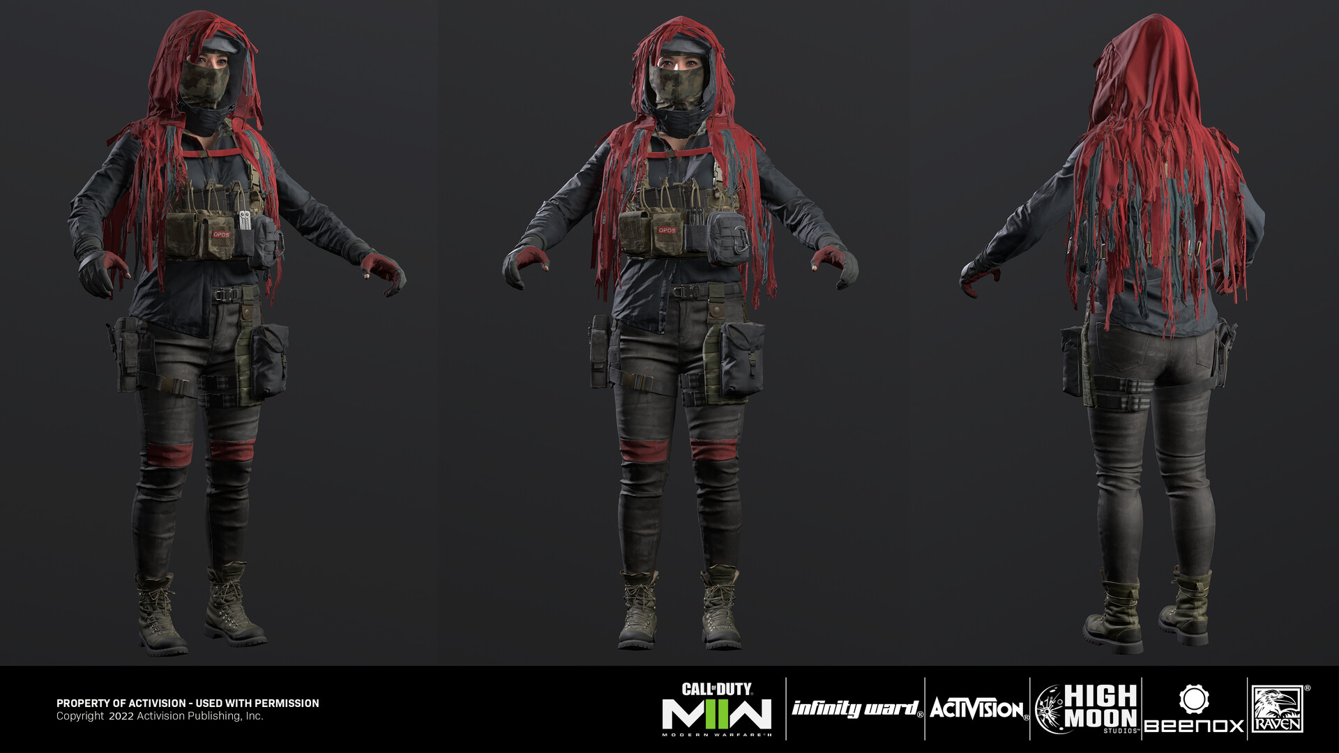 Jeongmin (Alice) Lee - Call of Duty: Modern Warfare 2 - Character Art ...